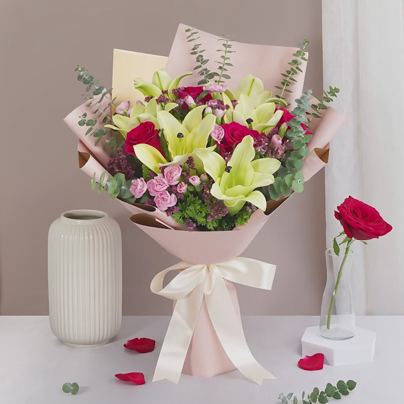 Helia | Roses & Sunflowers Flower Bouquet Philippines