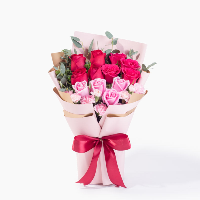Pretty in Pink Roses | Pink Flowers Delivery Philippines