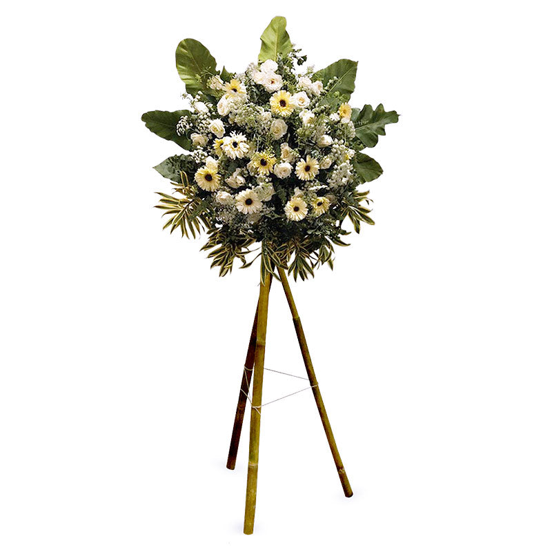 Funeral Flowers | Condolence Flower Stand | Wreath